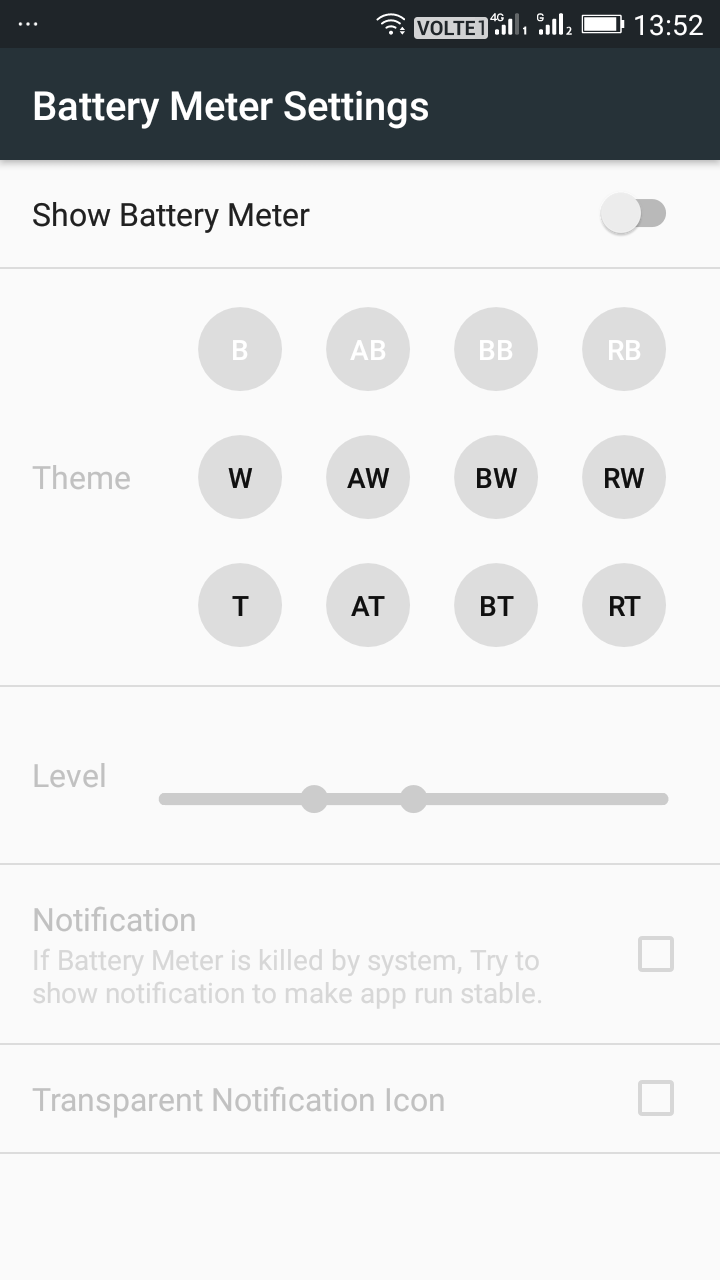 How To Add Battery Meter Overlay On Top Of Your Android Screen
